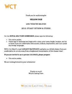 STUART OSTROW SIDESnyc • Wojcik Casting Team